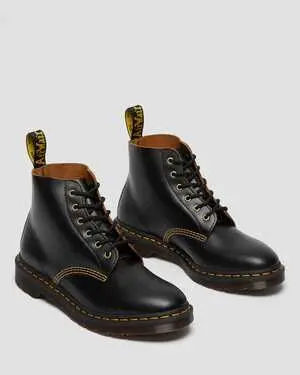 Dr. Martens 101 Vintage Smooth Leather Ankle Boots