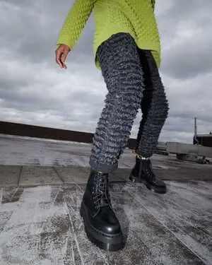 Dr. Martens Vegan Jadon Ii Mono Platform Boots