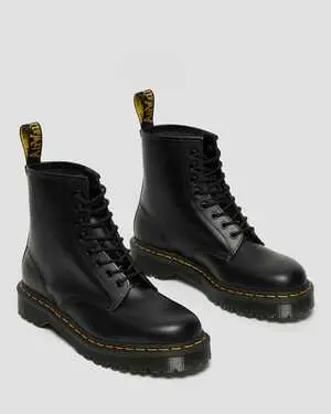 Dr. Martens 1460 Bex Leather Lace-up Boots - Black