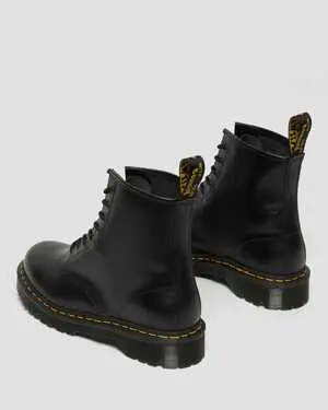 Dr. Martens 1460 Bex Leather Lace-up Boots - Black