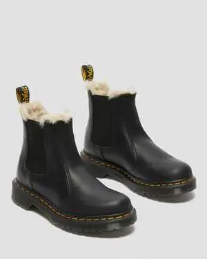 Dr. Martens 2976 Faux Fur Lined Chelsea Boots