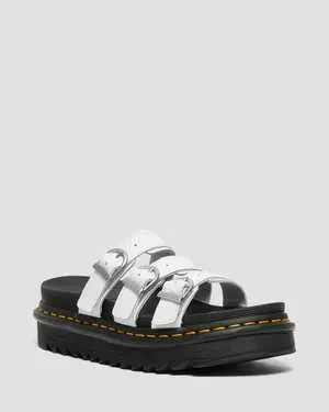 Dr. Martens Blaire Leather Slide Sandals