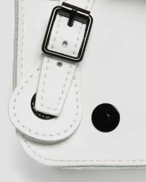 Dr. Martens 7-inch Leather Crossbody Bag - White