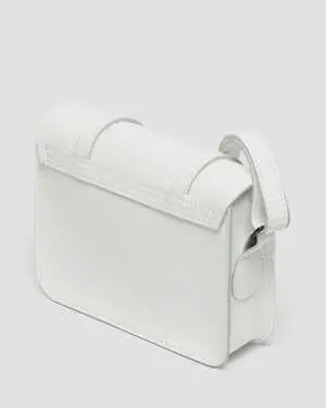 Dr. Martens 7-inch Leather Crossbody Bag - White