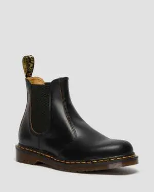 Dr. Martens 2976 Vintage Made In England Chelsea Boots - Black