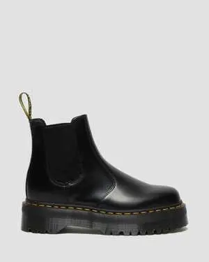 Dr. Martens 2976 Platform Chelsea Boots - Black