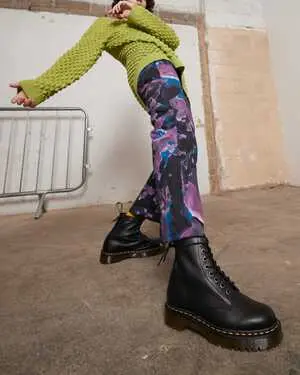 Dr. Martens 1460 Bex Pisa Leather Lace-up Boots