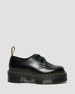Dr. Martens Holly Leather Platform Shoes