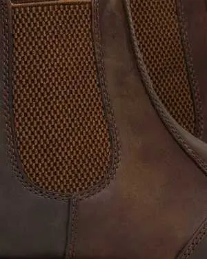 Dr. Martens 2976 Crazy Horse Leather Chelsea Boots - Brown