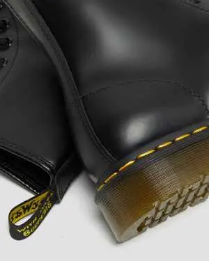 Dr. Martens 1460 Smooth Leather Lace-up Boots - Black
