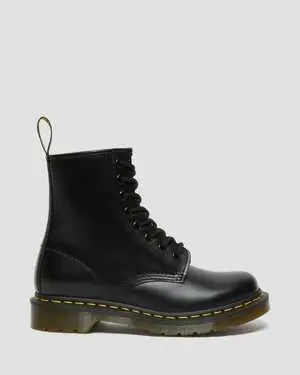 Dr. Martens 1460 Smooth Leather Lace-up Boots - Black