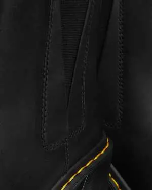Dr. Martens Spence Leather Flared Heel Chelsea Boots - Black