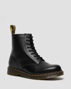 Dr. Martens 1460 Smooth Leather Lace-up Boots - Black