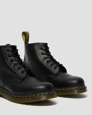 Dr. Martens 101 Smooth Leather Ankle Boots - Black