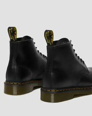 Dr. Martens 101 Smooth Leather Ankle Boots - Black