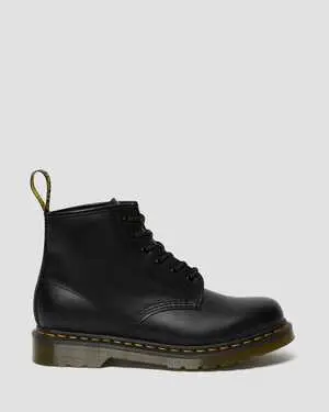 Dr. Martens 101 Smooth Leather Ankle Boots - Black