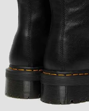 Dr. Martens Jadon Leather Platform Boots - Black