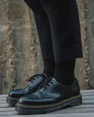Dr. Martens 1461 Bex Leather Oxford Shoes - Black