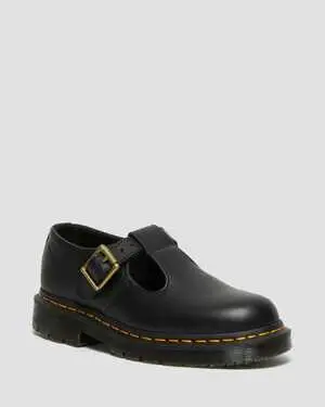 Dr. Martens Polley Slip Resistant Mary Jane Shoes - Black