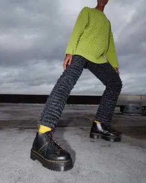 Dr. Martens Church Quad Platform Monkey Boots