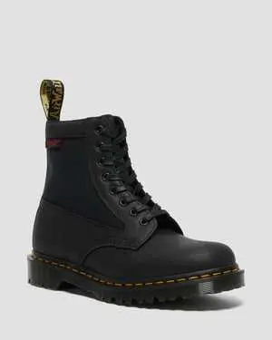 Dr. Martens 1460 Panel Leather + Ventile® Lace Up Boots