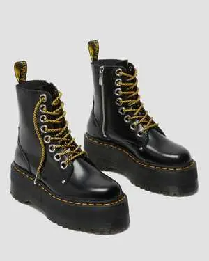 Dr. Martens Jadon Max Platform Boots - Black