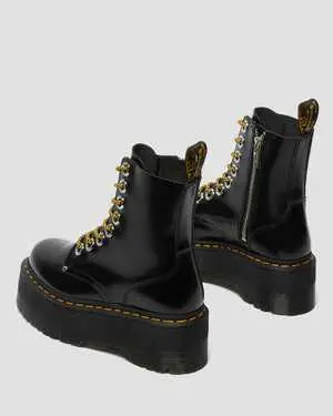 Dr. Martens Jadon Max Platform Boots - Black