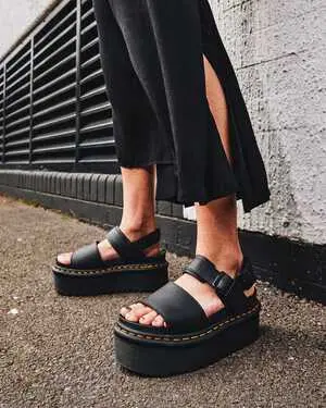 Dr. Martens Voss Leather Platform Sandals