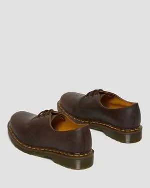 Dr. Martens 1461 Crazy Horse Leather Oxford Shoes - Brown