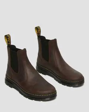 Dr. Martens Embury Crazy Horse Leather Chelsea Boots - Brown