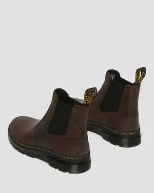 Dr. Martens Embury Crazy Horse Leather Chelsea Boots - Brown