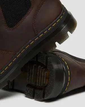 Dr. Martens Embury Crazy Horse Leather Chelsea Boots - Brown