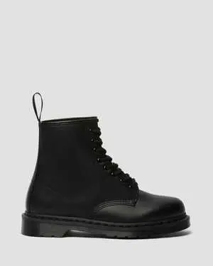 Dr. Martens 1460 Mono Smooth Leather Lace Up Boots - Black