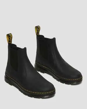 Dr. Martens Embury Leather Chelsea Boots - Black