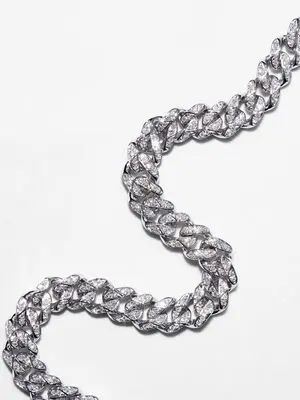 Shay 18k White Gold Diamond Link Bracelet