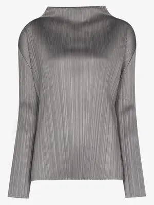 Issey Miyake Basics Plissé Top