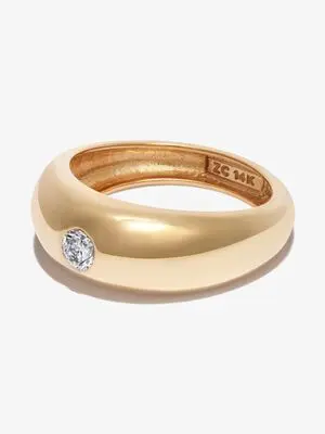 Zoe Chicco 14k Yellow Diamond Ring - Gold