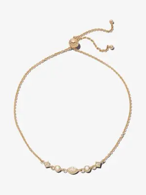 ZOE CHICCO 14k Yellow Gold Toggle Chain Diamond Bracelet