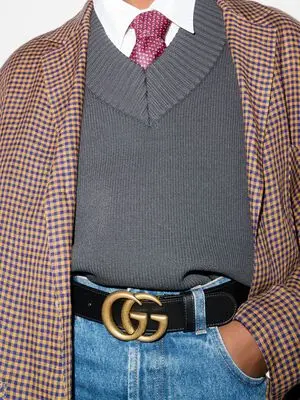 Gucci Gg Marmont Leather Belt