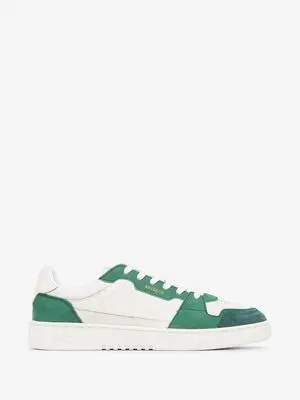 Axel Arigato White Ace Lo Leather Sneakers Green