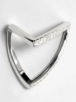 Yvonne Léon 18k Gold Viviane Diamond Ring