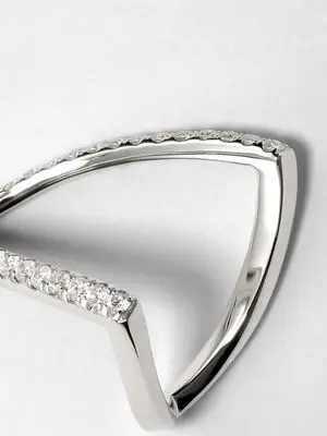 Yvonne Léon 18k Gold Viviane Diamond Ring
