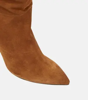 Paris Texas Suede Knee-high Boots