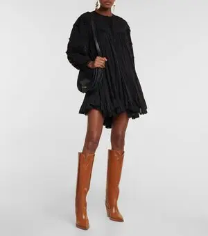 Paris Texas Leather Knee-high Boots