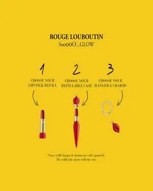 CHRISTIAN LOUBOUTIN So Glow Lipstick Refill - Burning Tangerine