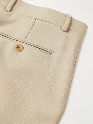 Gucci Drill Straight-leg Trousers