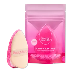 BEAUTYBLENDER Power Pocket Puff Dual Sided Powder Puff One-color