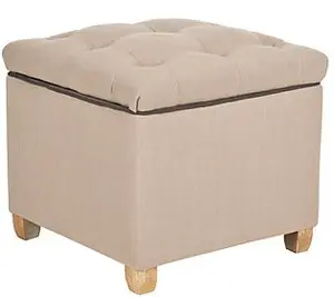SAFAVIEH Joanie Ottoman By - One-color