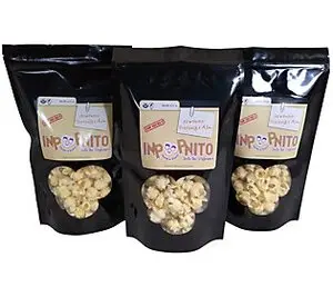 INPOPNITO 3 Pack Popcorn Newport Pretzels & Ale - One-color