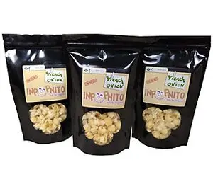 INPOPNITO 3 Pack Popcorn In Disguise French Oni On - One-color